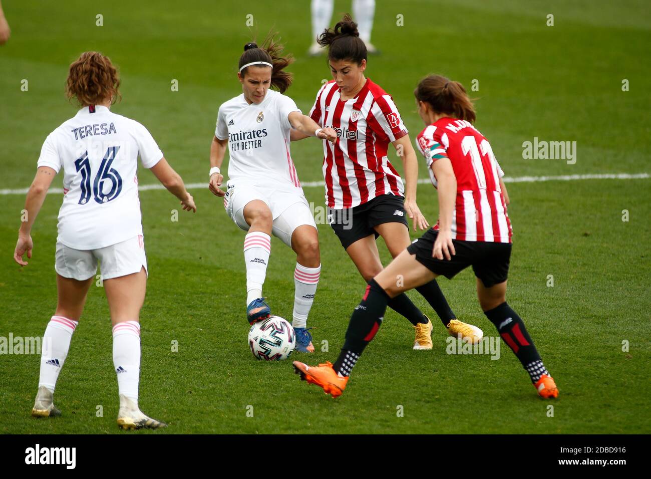 Marta Cardona of Real Madrid in action during the Women's Spanish ...