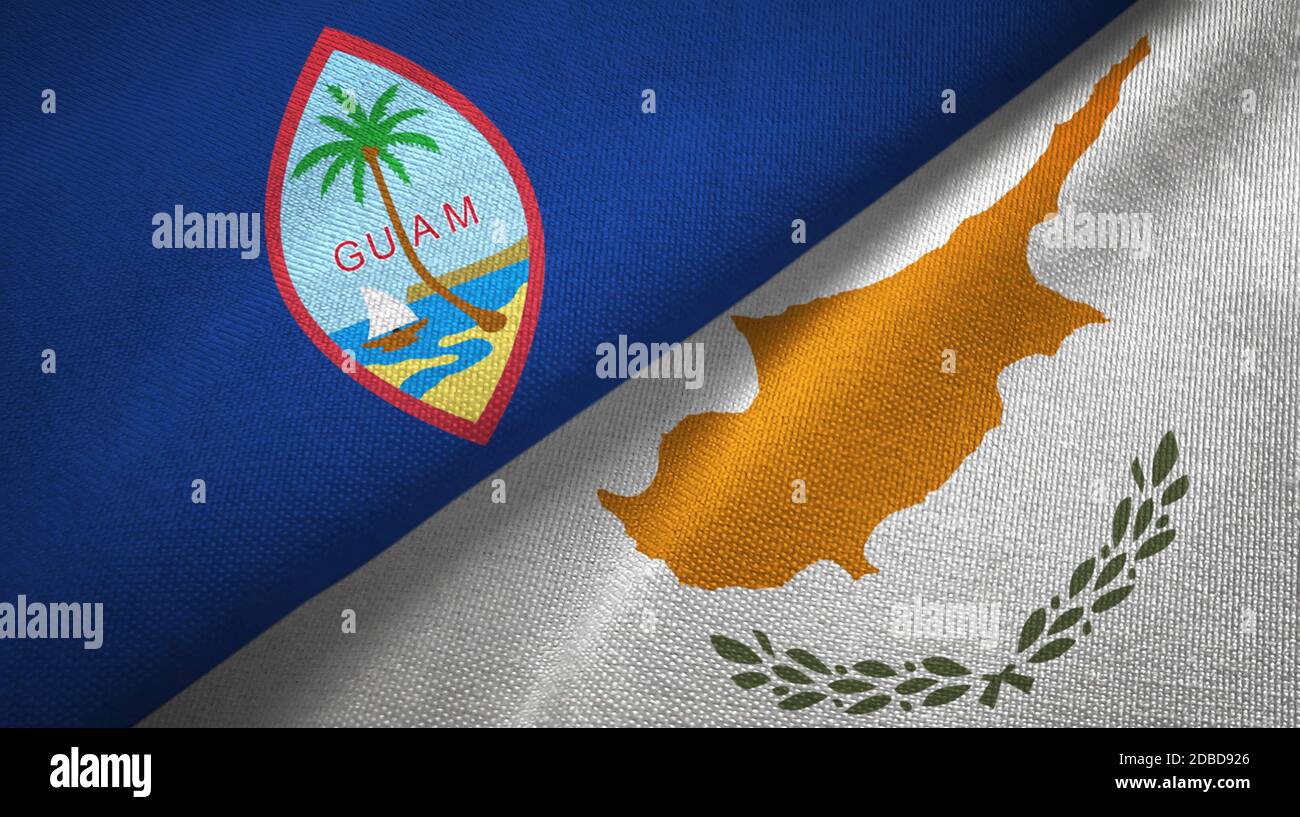 Cyprus guam flag hi-res stock photography and images - Alamy
