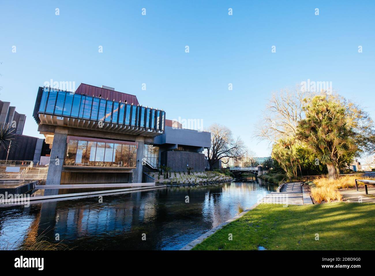 River Avon Views in Christchurch New Zealand Stock Photo - Alamy
