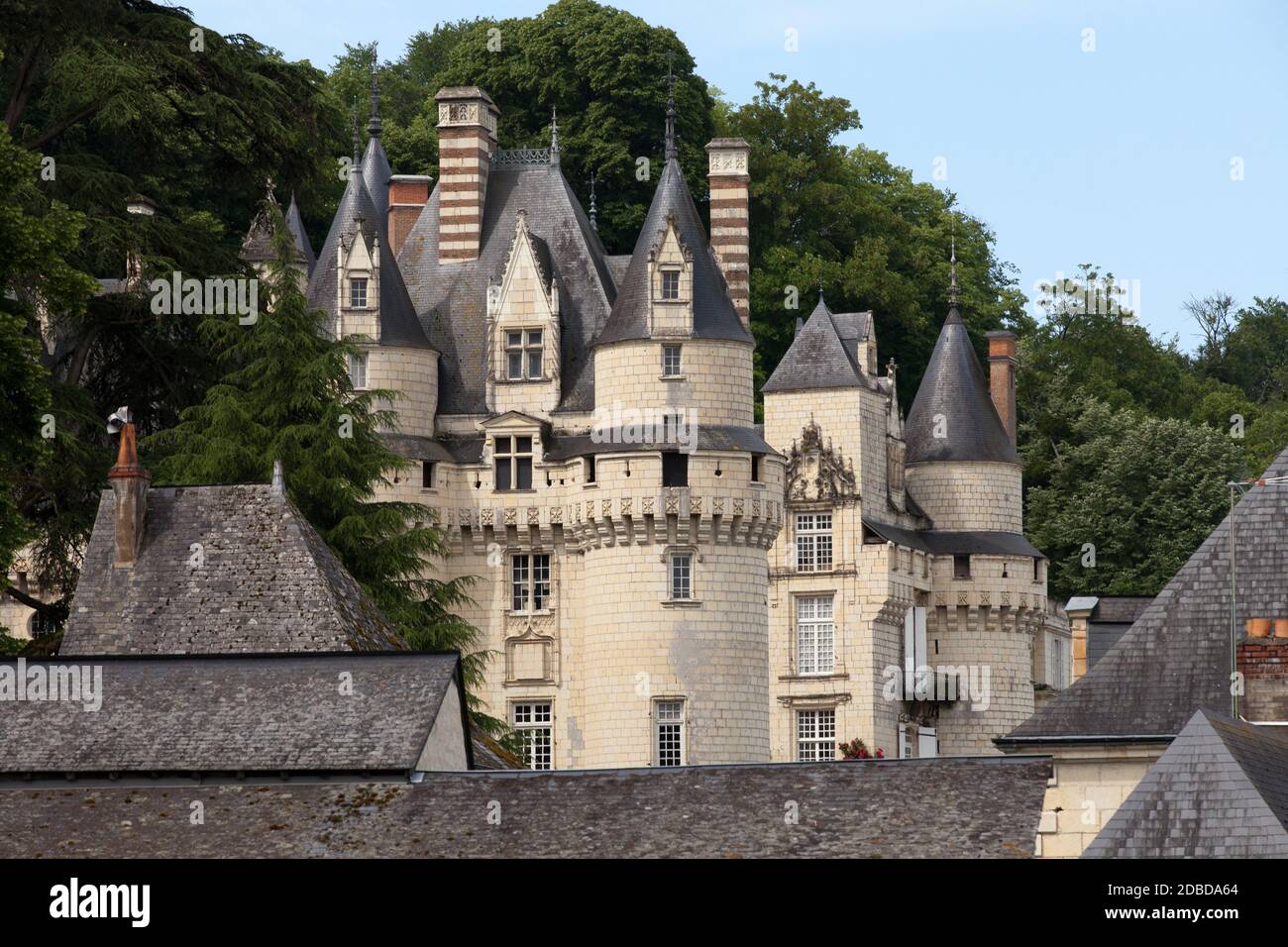 Castel of Rigny-Usse Known as the Sleeping Beauty Castle and built in ...