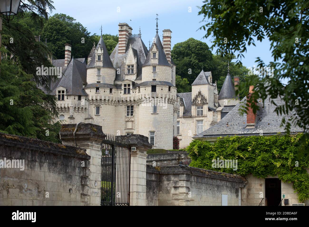 Castel of Rigny-Usse Known as the Sleeping Beauty Castle and built in ...
