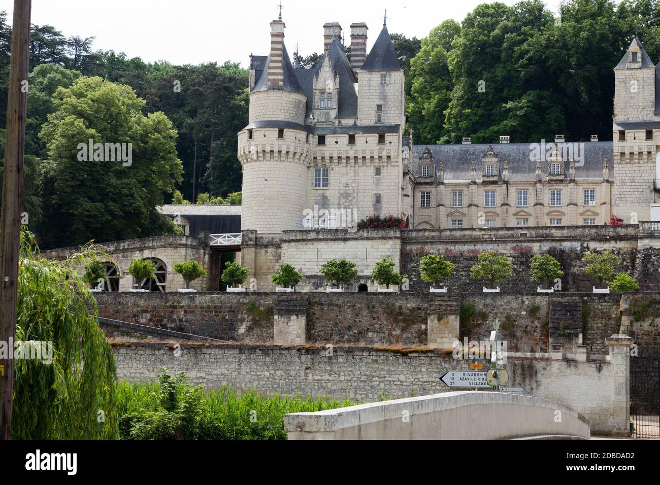 Castel of Rigny-Usse Known as the Sleeping Beauty Castle and built in ...