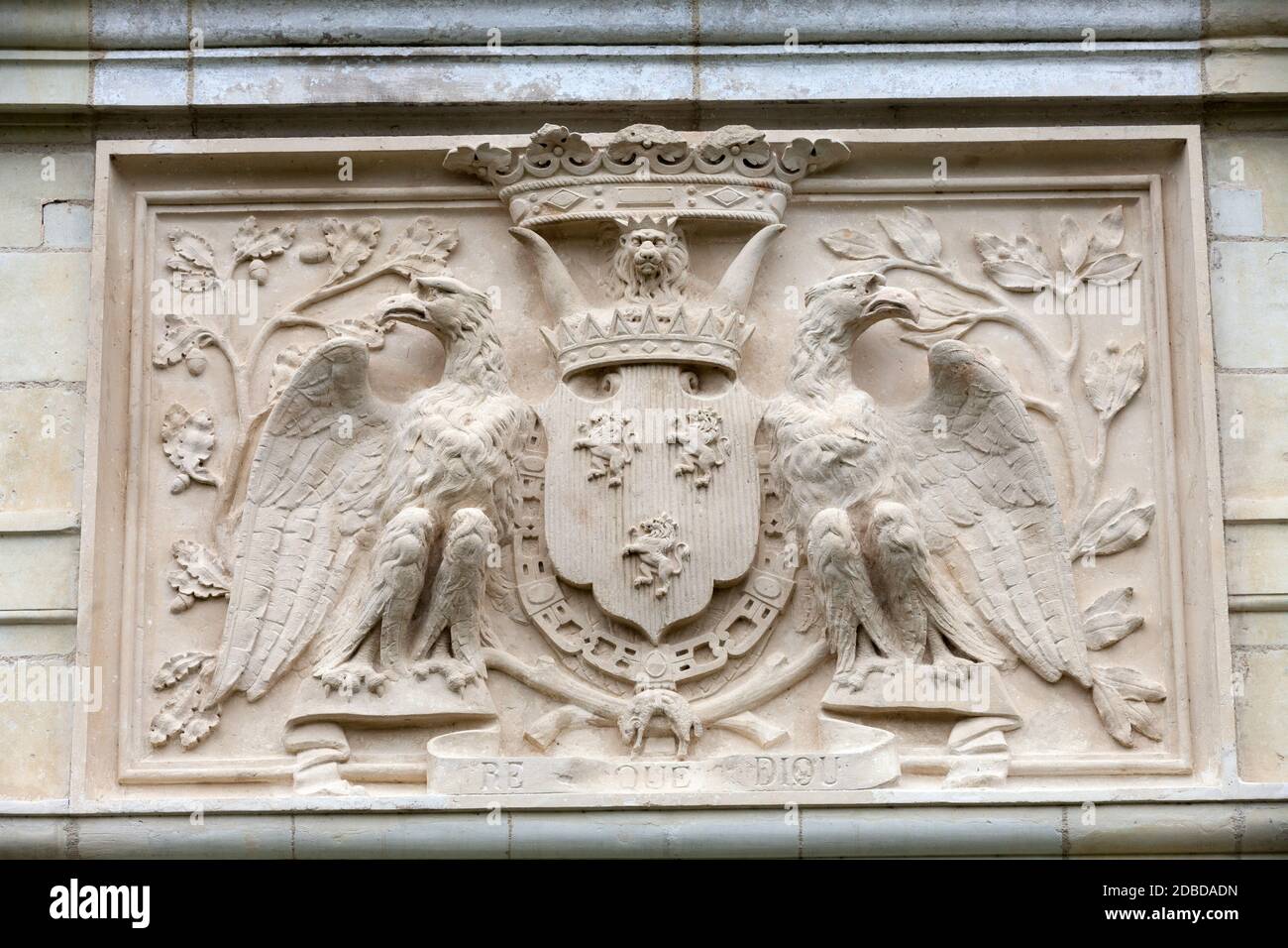 Valencay castle in the valley of Loire, France Stock Photo - Alamy
