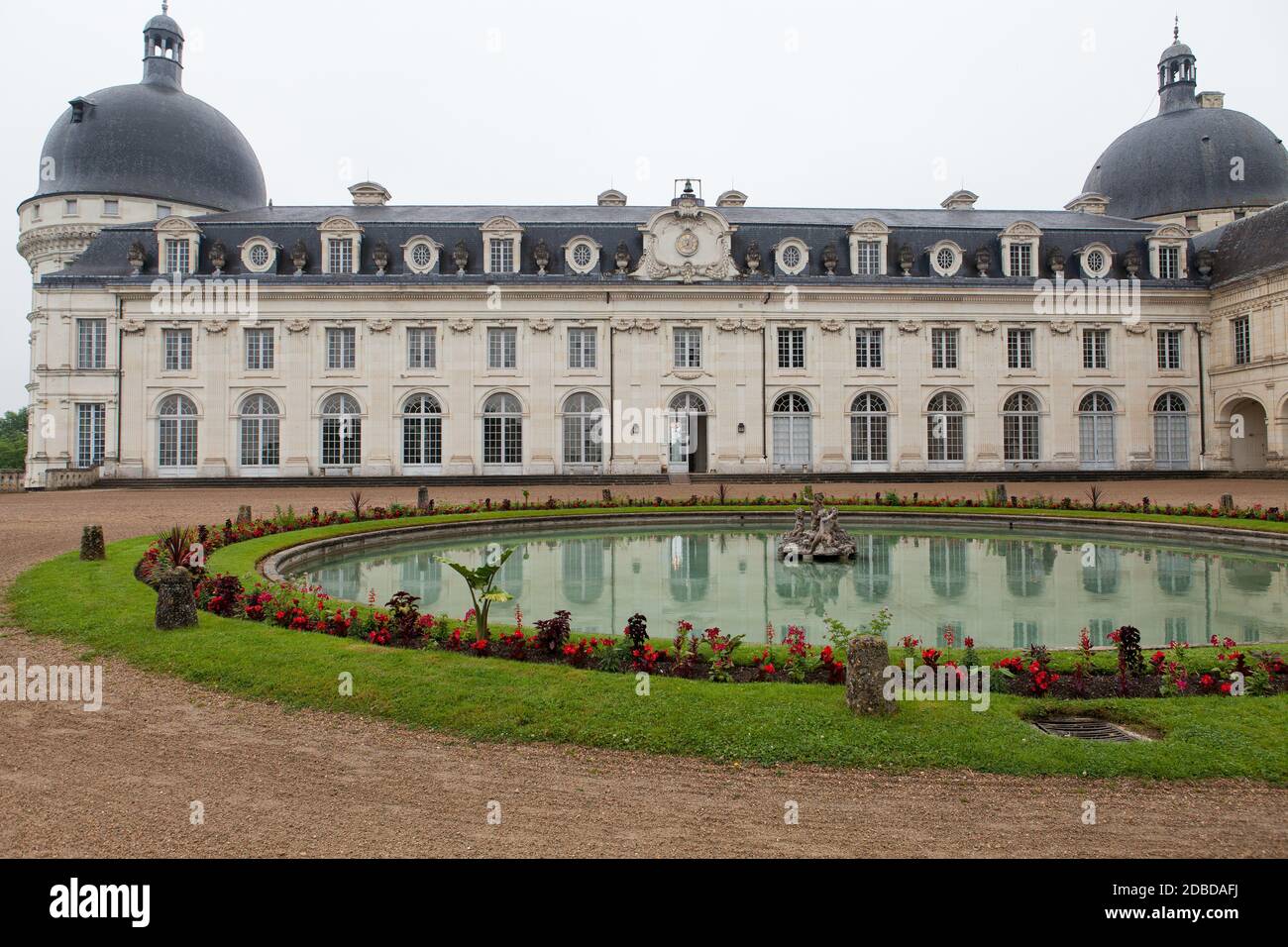 Valencay castle in the valley of Loire, France Stock Photo - Alamy