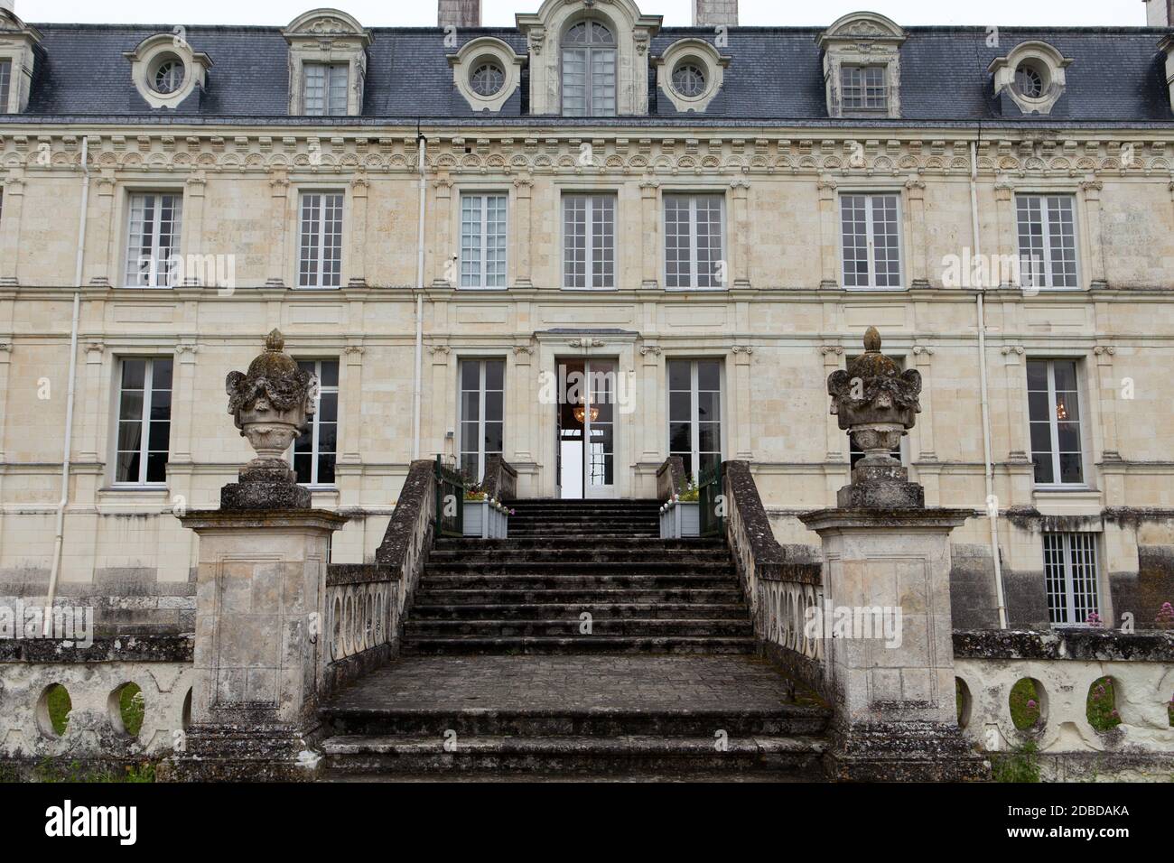 Valencay castle in the valley of Loire, France Stock Photo - Alamy