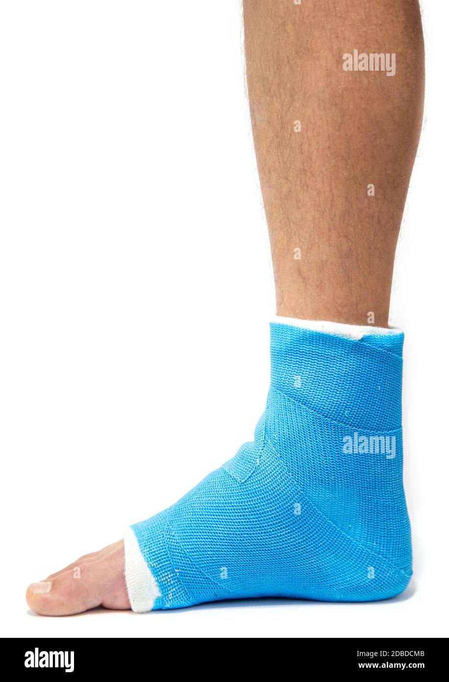 Bandaged ankle Cut Out Stock Images & Pictures - Alamy
