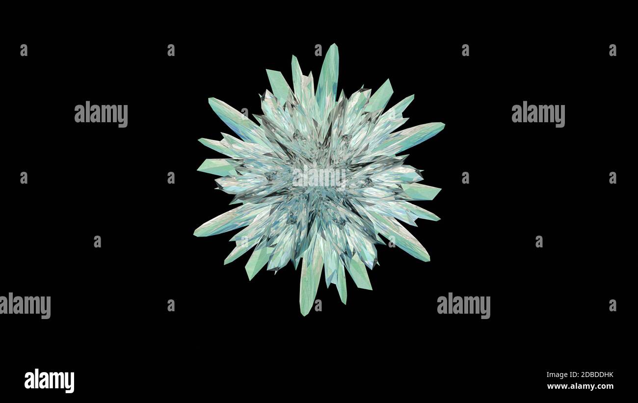 3d snow flakes hi-res stock photography and images - Alamy