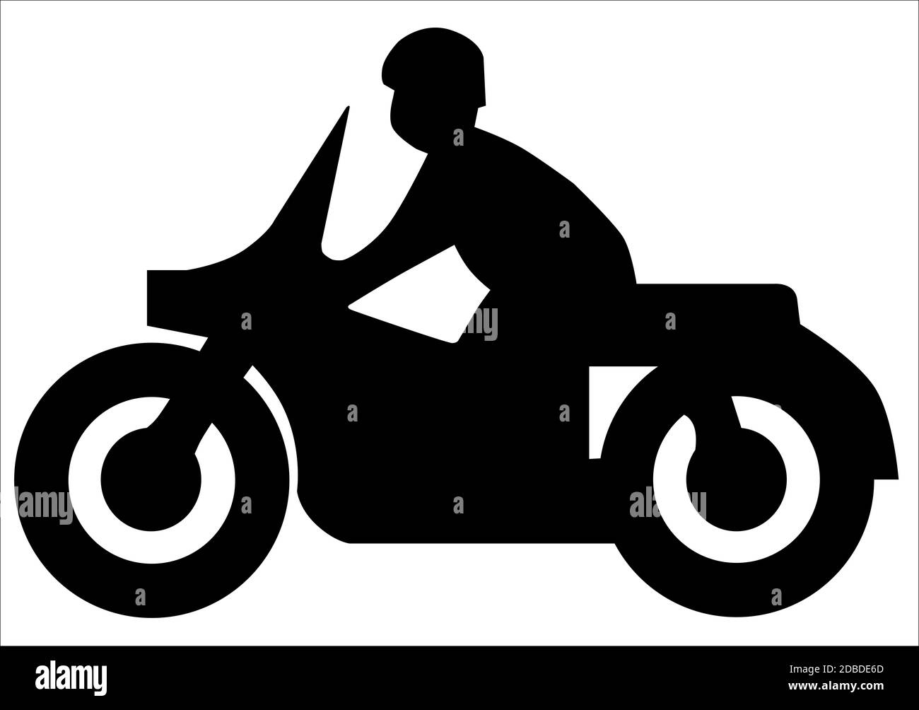 Harley Rider Silhouette