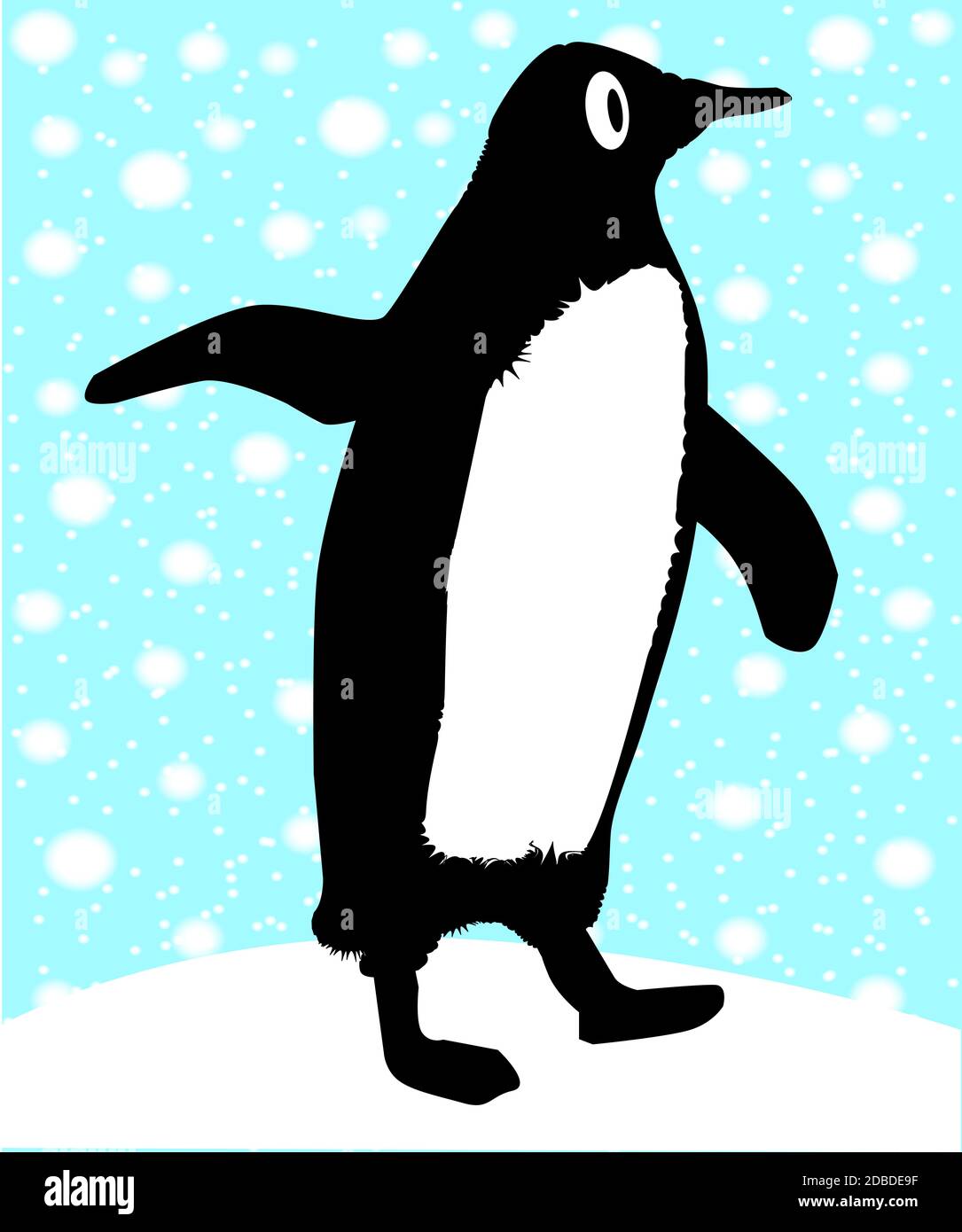 Penguin storm snow hi-res stock photography and images - Alamy