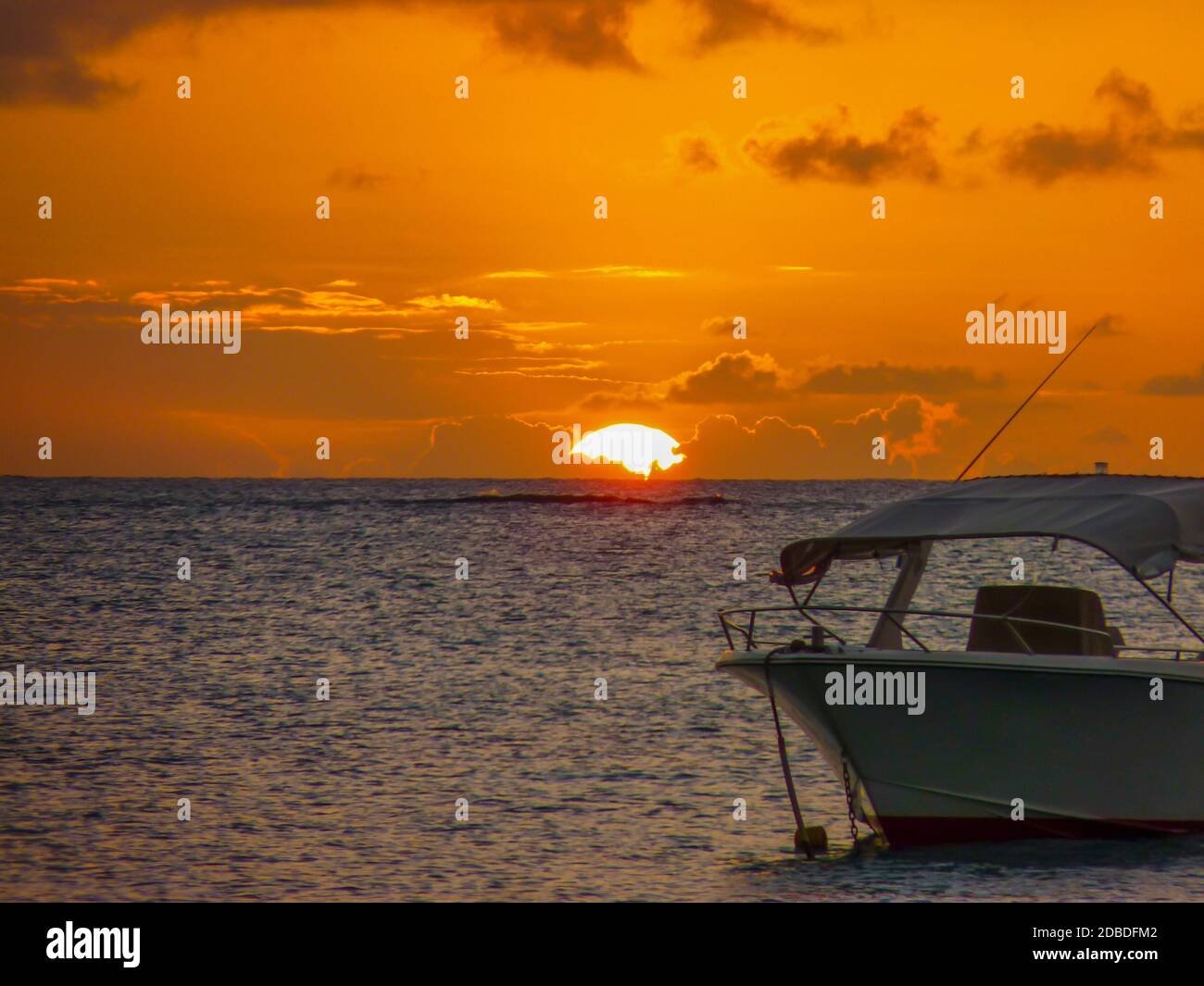 Mauritius grand baie sunset hi-res stock photography and images - Alamy