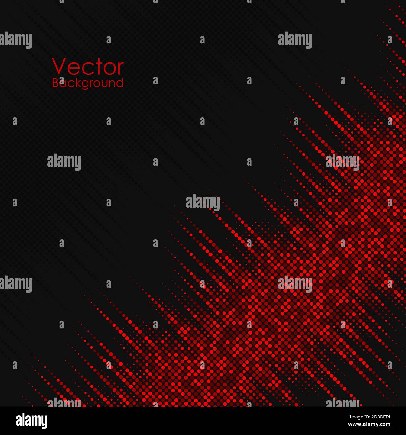 Vector abstract background with the red dots Stock Vector Image & Art ...
