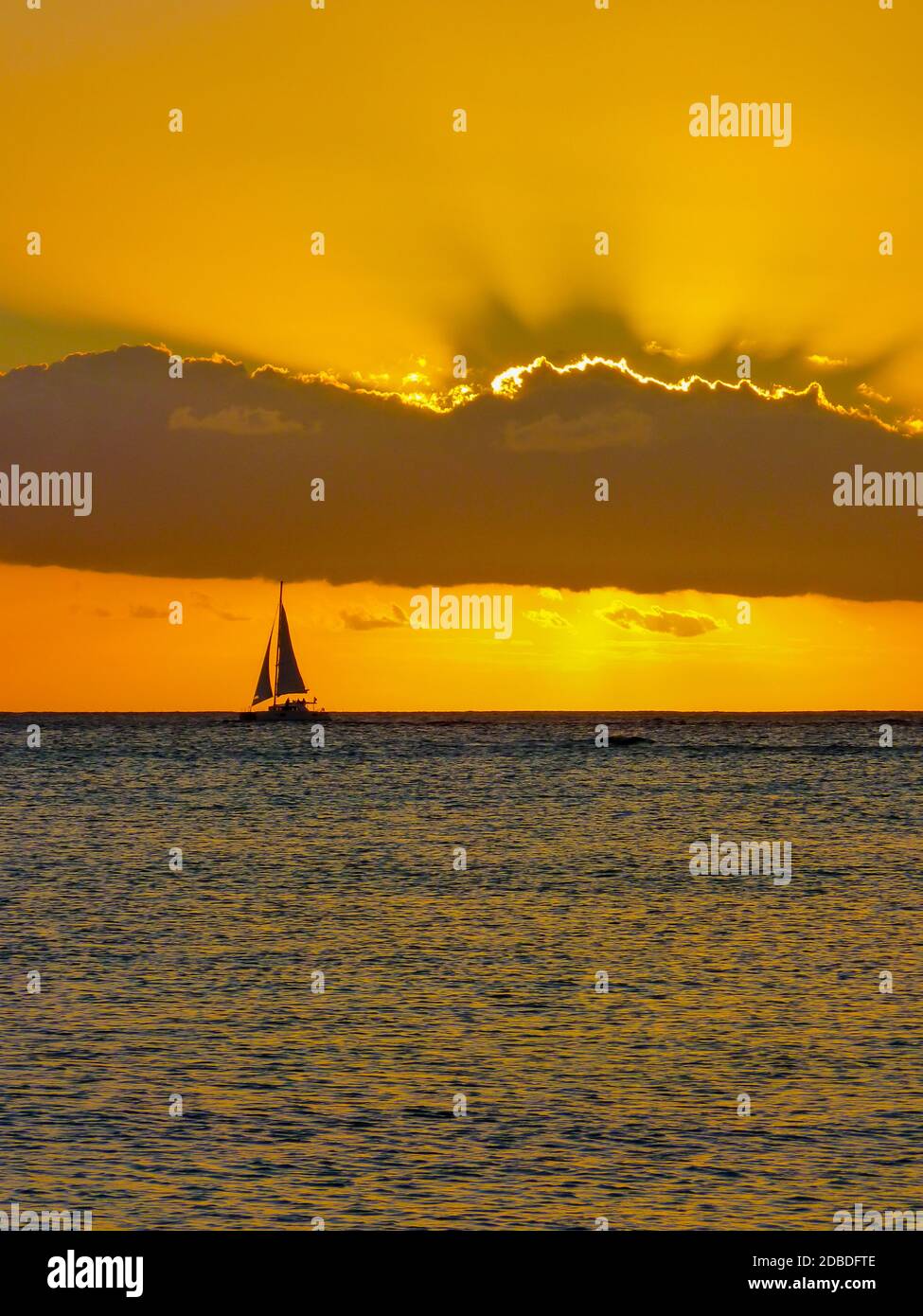 Mauritius grand baie sunset hi-res stock photography and images - Alamy