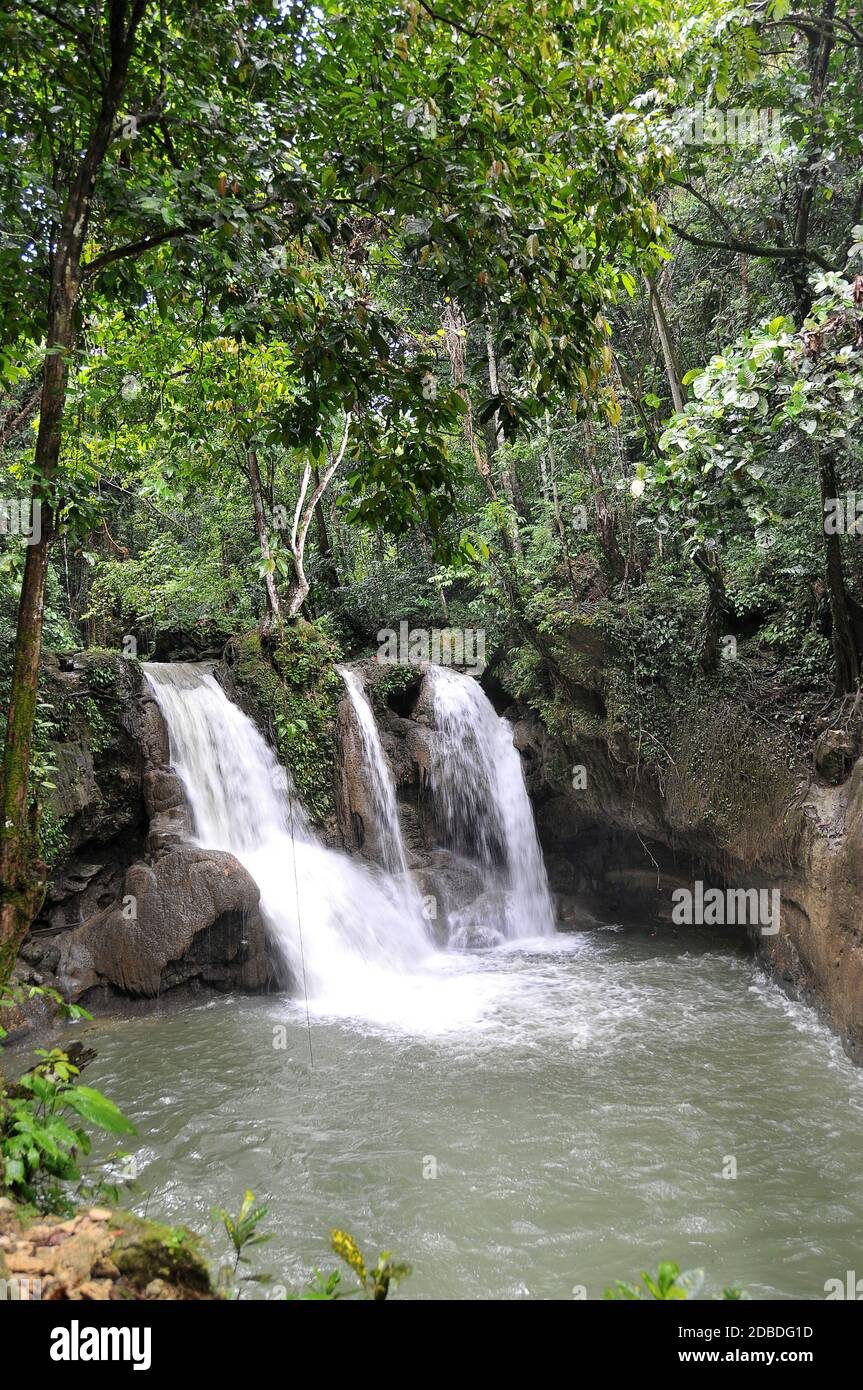 mag-aso-falls in the Philippines Stock Photo - Alamy