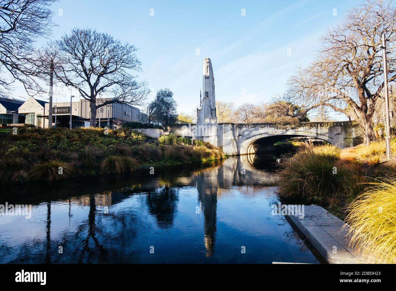 River Avon Views in Christchurch New Zealand Stock Photo - Alamy