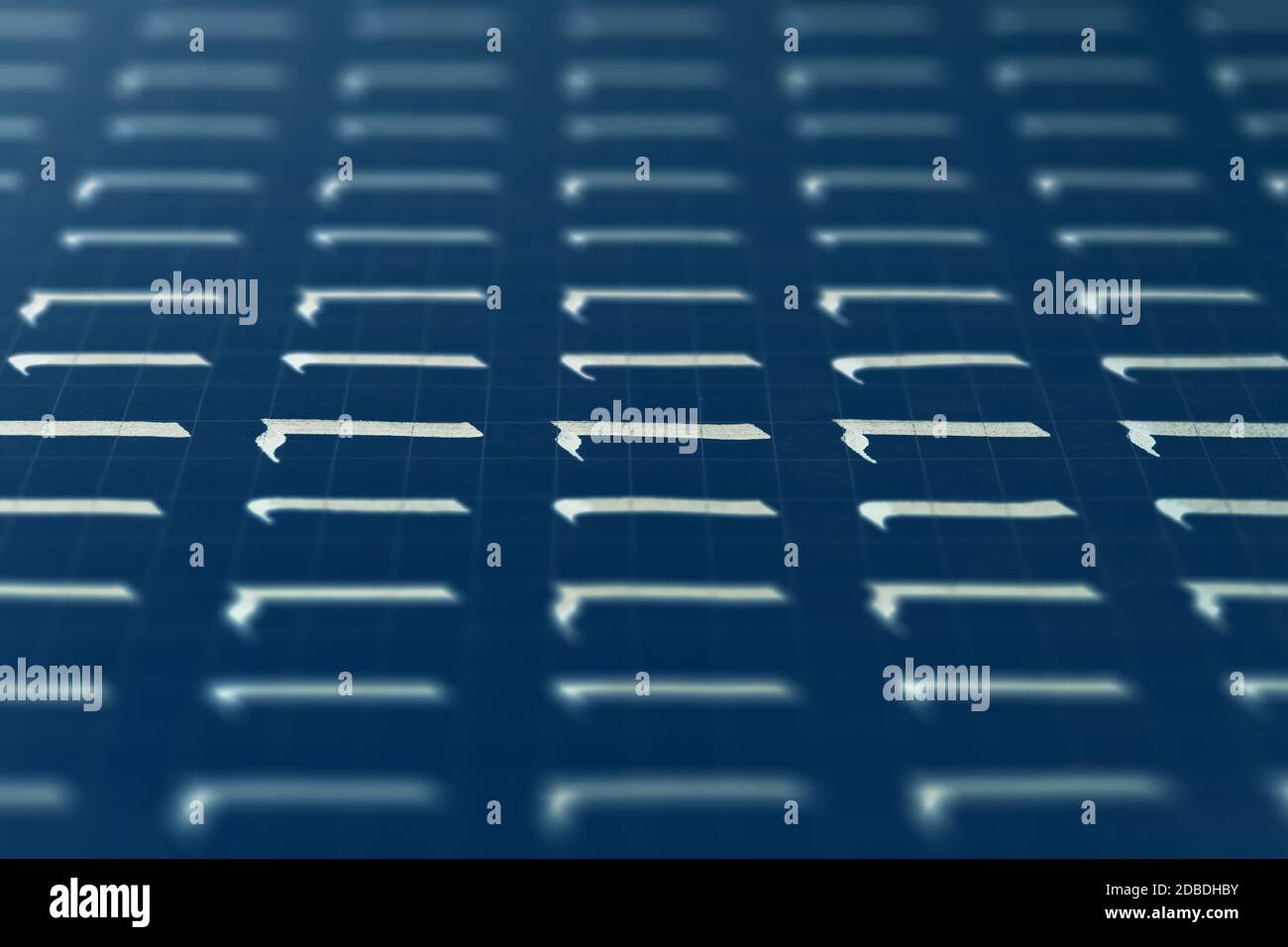 Lettering white on dark blue practice writing worksheet. Handwriting ...