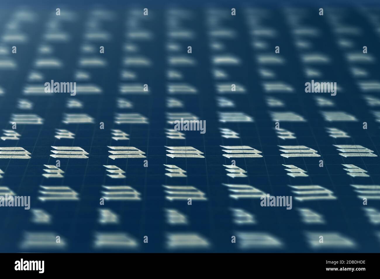 Lettering white on dark blue practice writing worksheet. Handwriting ...