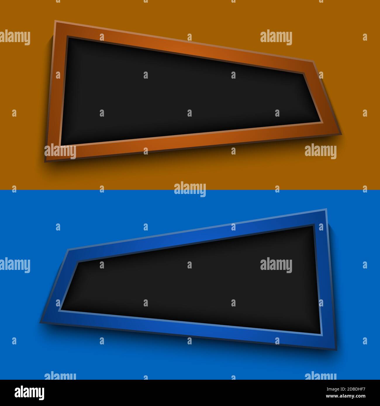 Vector modern business banner frame background Stock Vector Image & Art ...