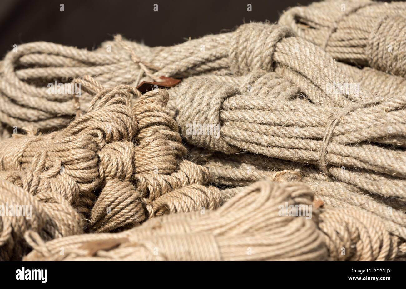 coil of rope Stock Photo - Alamy