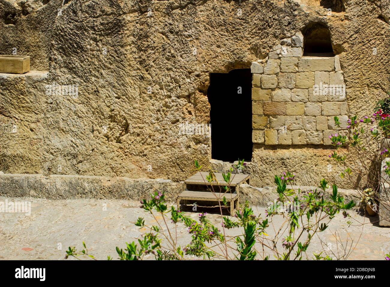 May 2018 The Garden Tomb or Sepulchre in Jerusalem Israel the ...
