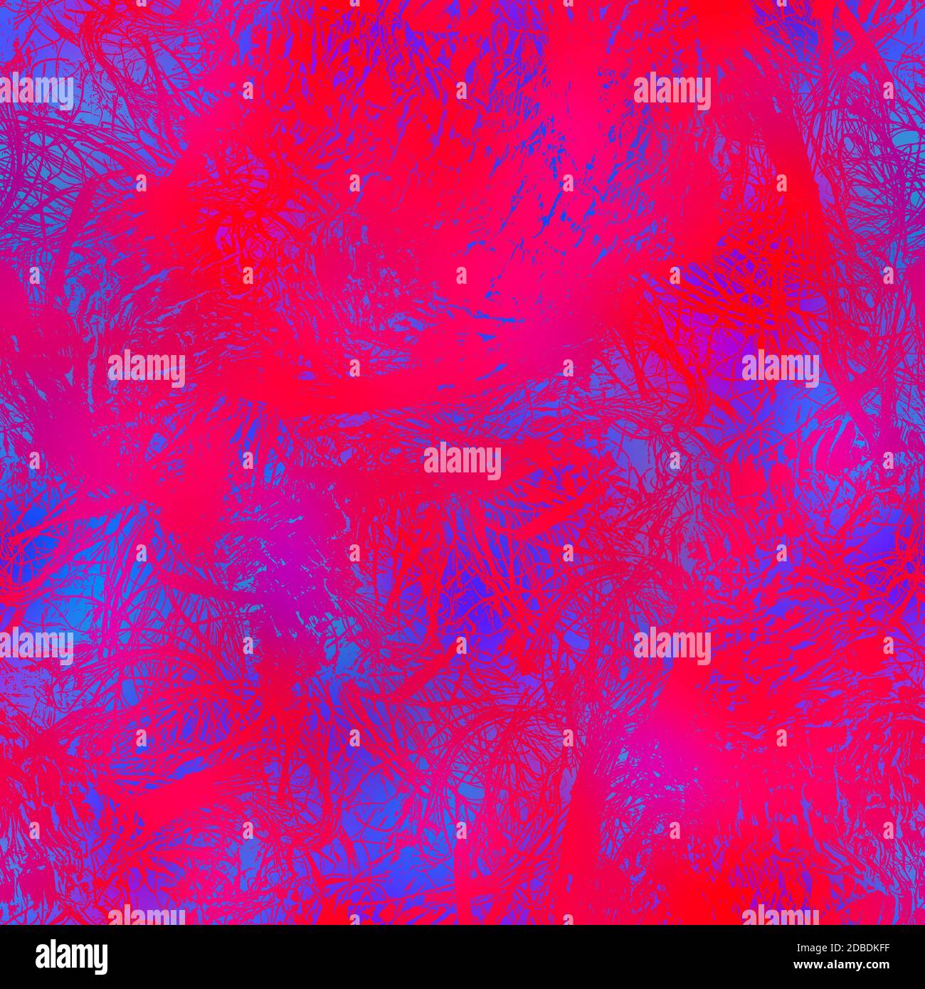 Seamless intense red and blue leaf pattern Stock Photo - Alamy
