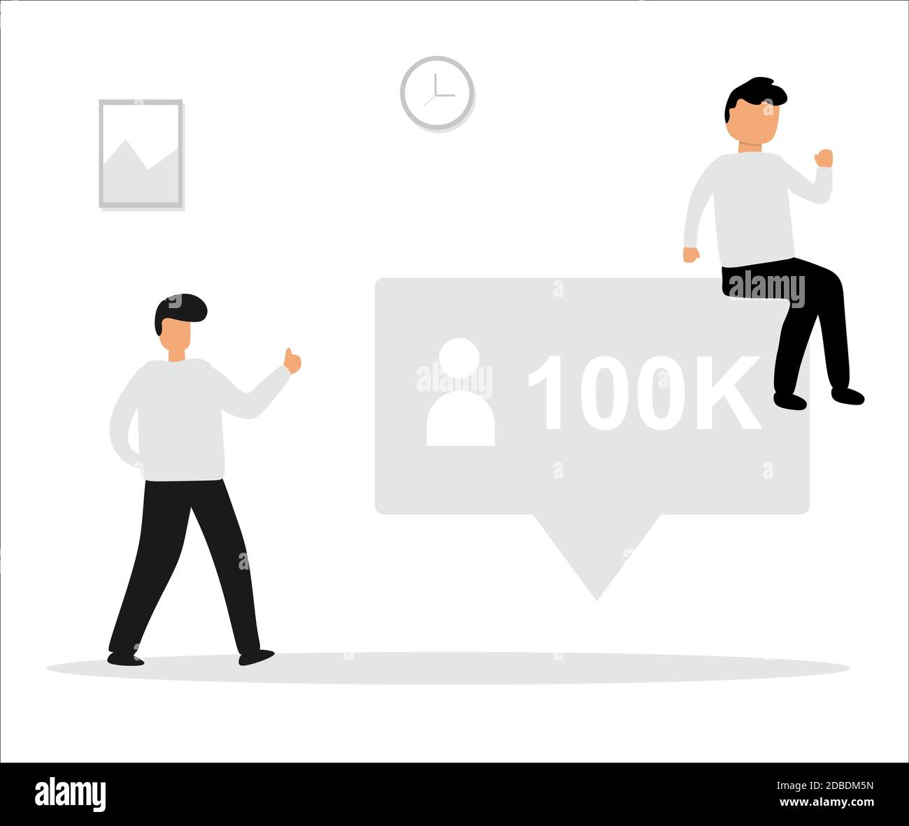 design about Followers concept illustration Stock Vector Image & Art ...