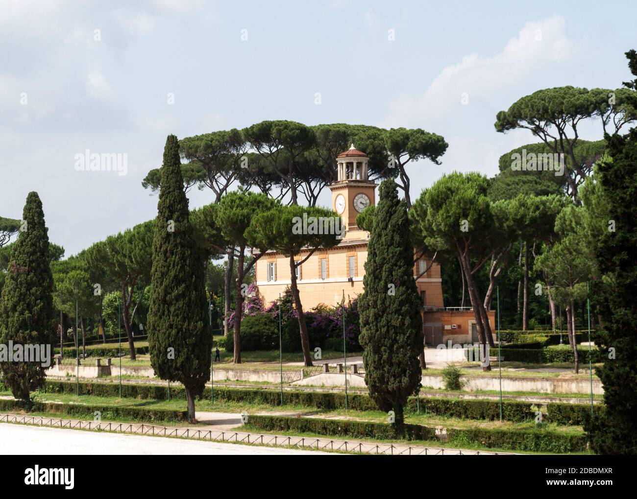 Entrance to villa borghese park in rome hi-res stock photography and ...