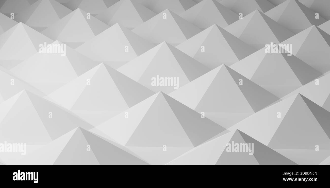 Abstract modern bright pyramid background, 3d rendering Stock Photo - Alamy