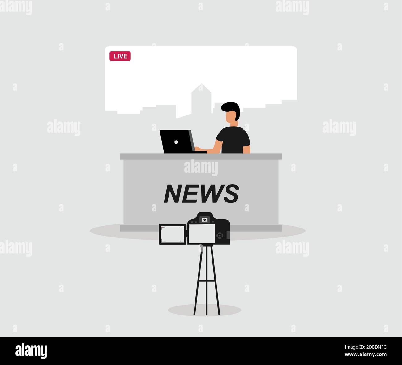 design about the illustration of people reading the news Stock Vector ...