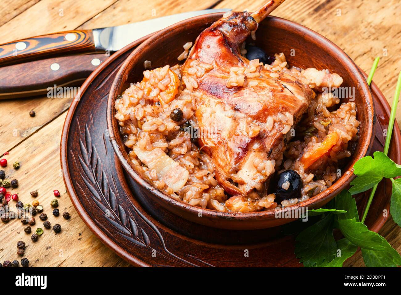 Rabbit risotto hi-res stock photography and images - Alamy