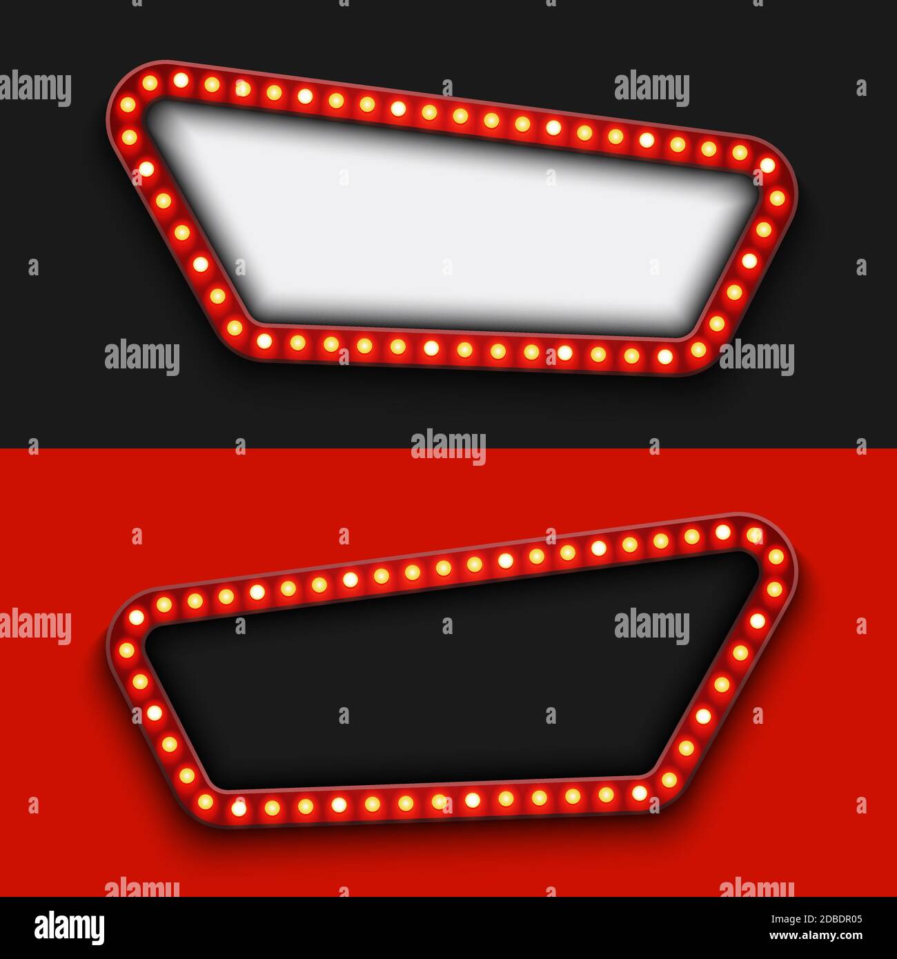 Vector modern retro billboard background Stock Vector Image & Art - Alamy