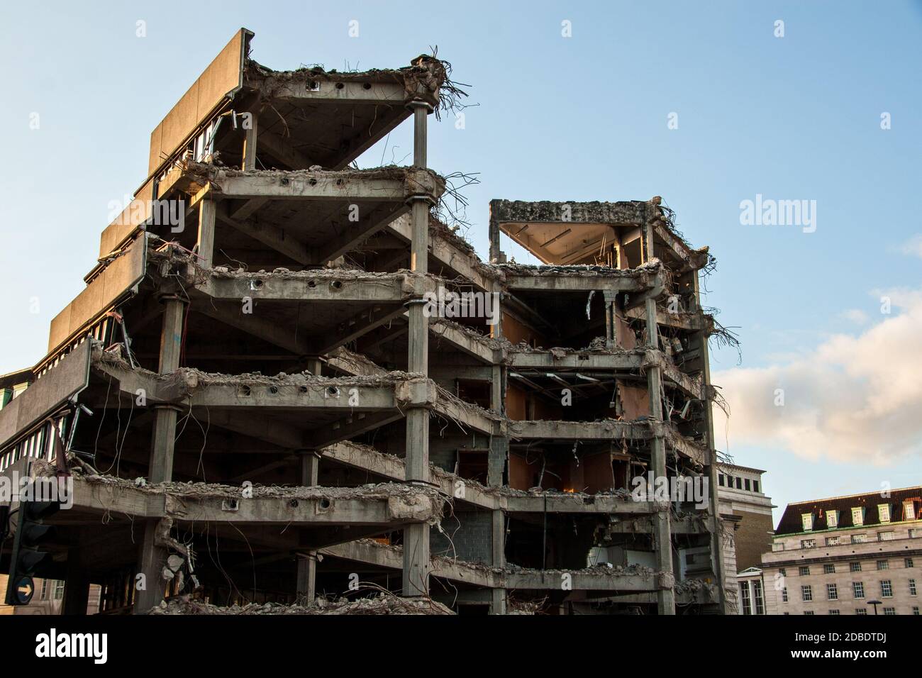 Remains demolished modern building hi-res stock photography and images ...