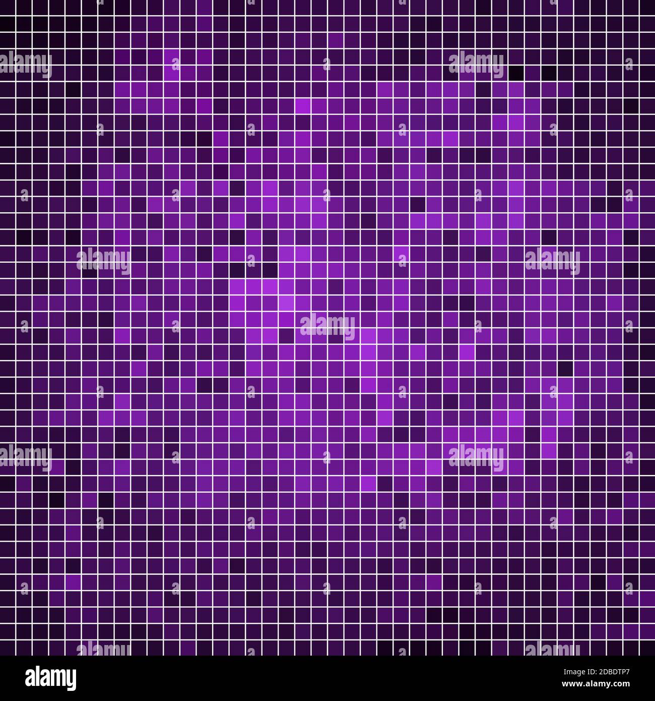 abstract square pixel mosaic background - purple and violet Stock Photo ...