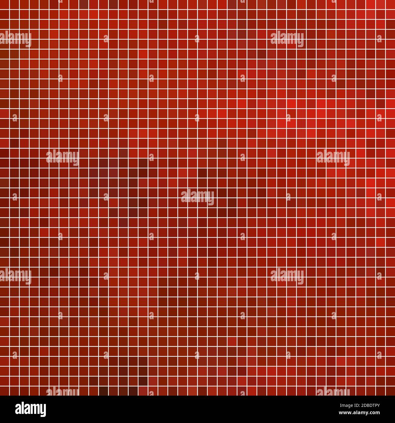 abstract square pixel mosaic background - red Stock Photo - Alamy