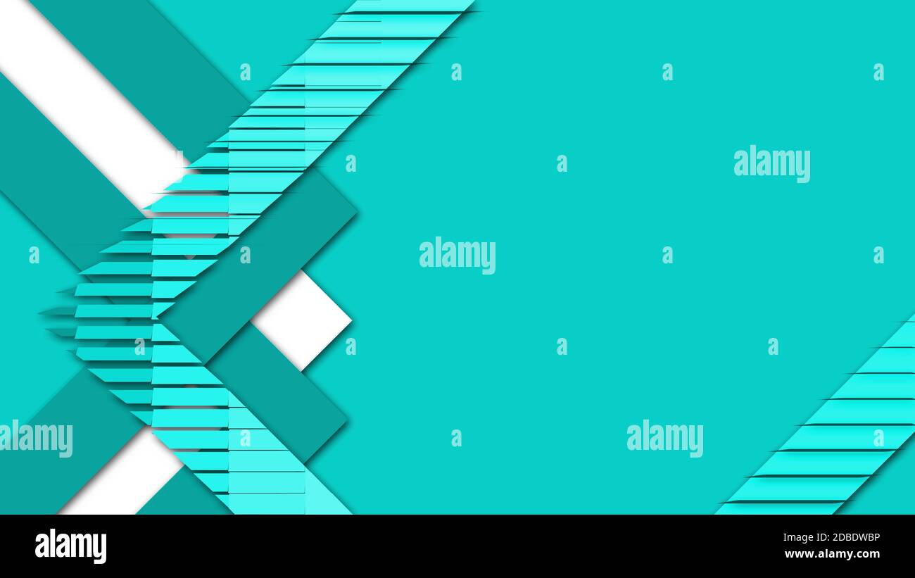 Abstract background in turquoise color with blank space for your text ...