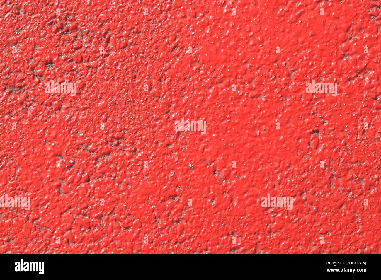Red painted asphalt texture. Colored road surface background Stock ...