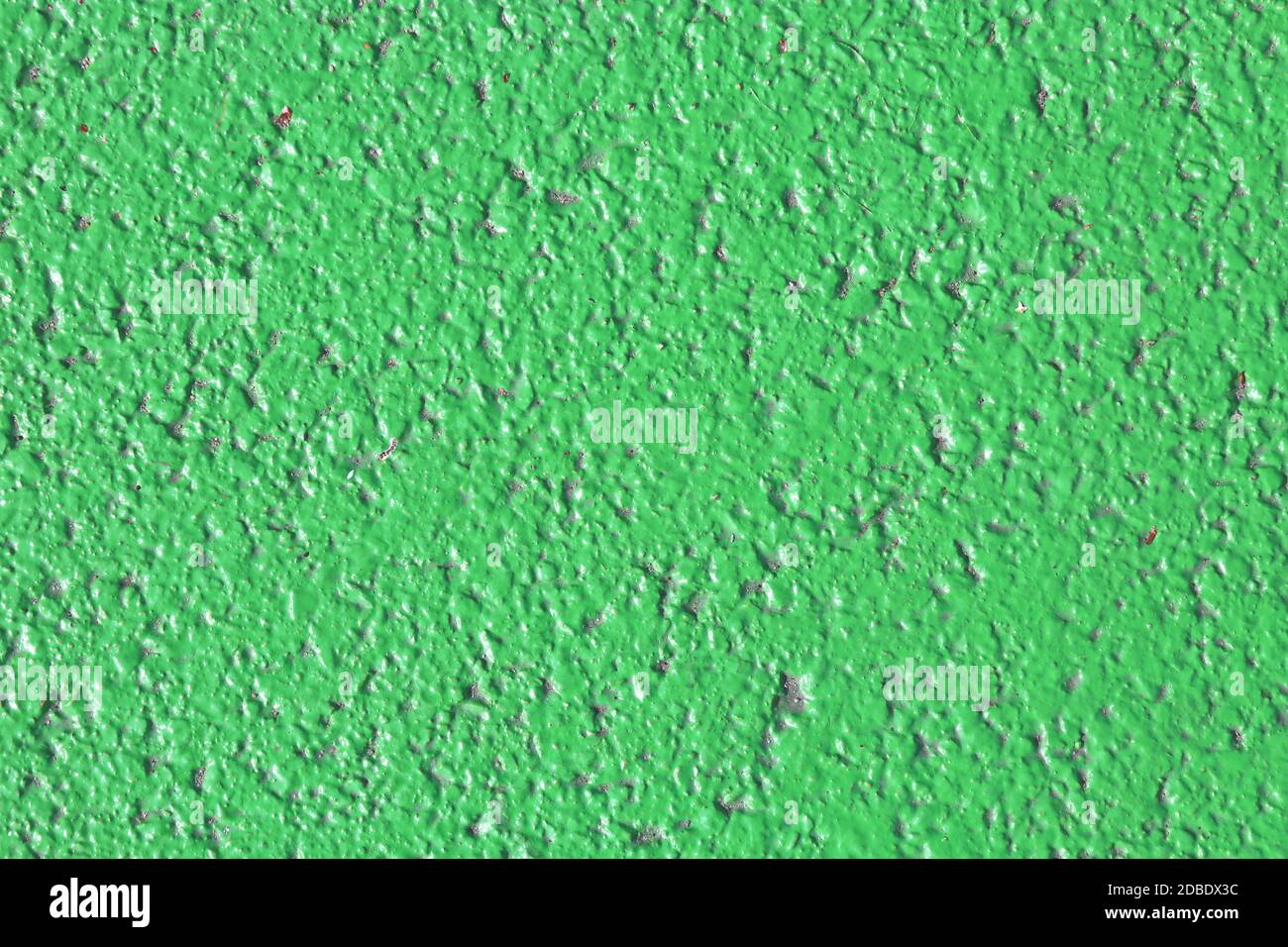 Green painted asphalt texture. Colored road surface background Stock ...