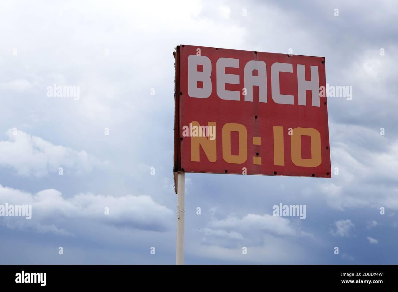 Beach number hi-res stock photography and images - Alamy