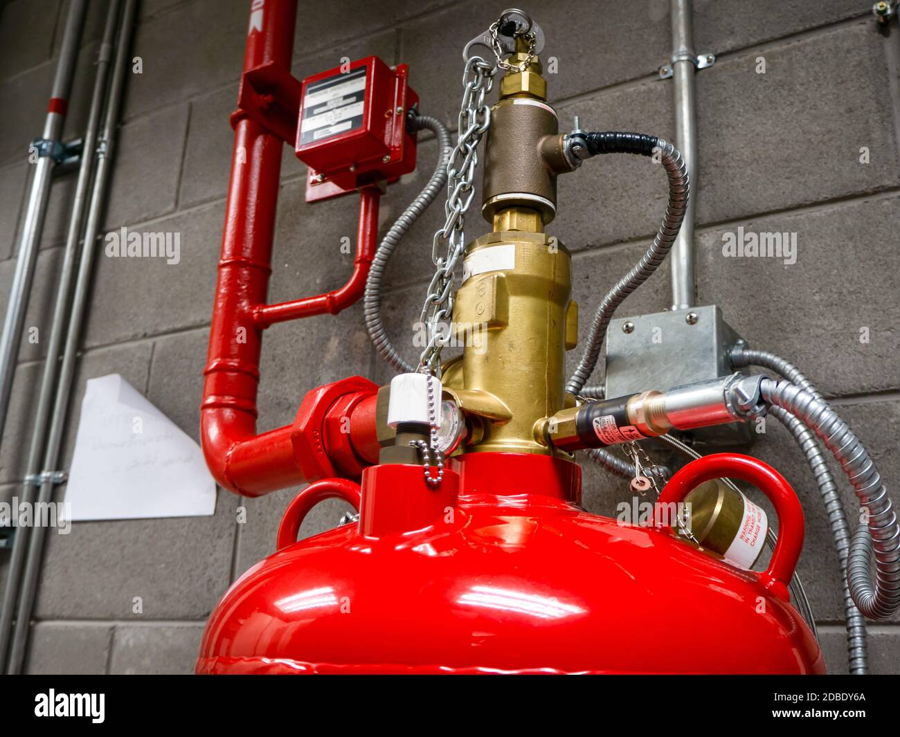 FM-200 Suppression Systems, FM200 Gas Flooding System in Data Center ...