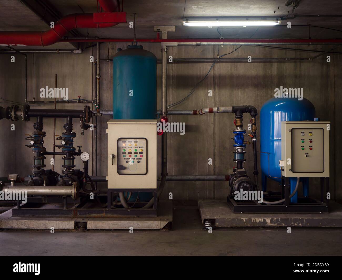 water pump booster system panel for piping and fire control system ...