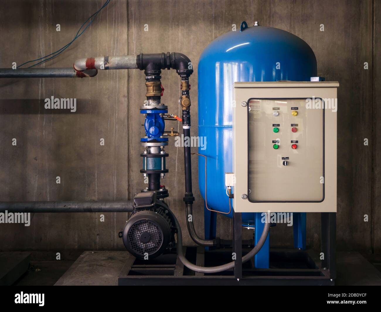 water pump booster system panel for piping and fire control system ...