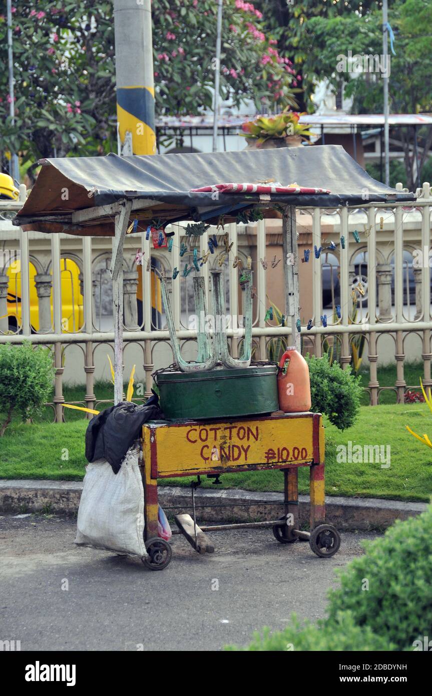 sales booth in a park in the Philippines Stock Photo - Alamy