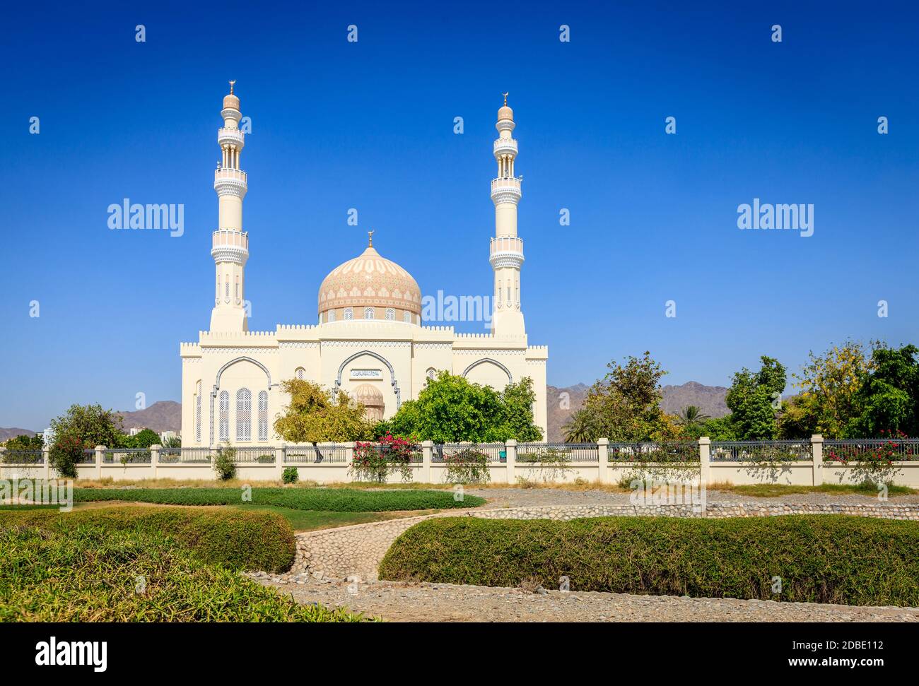 Sultan Qaboos Mosque in Rustaq, Oman Stock Photo - Alamy