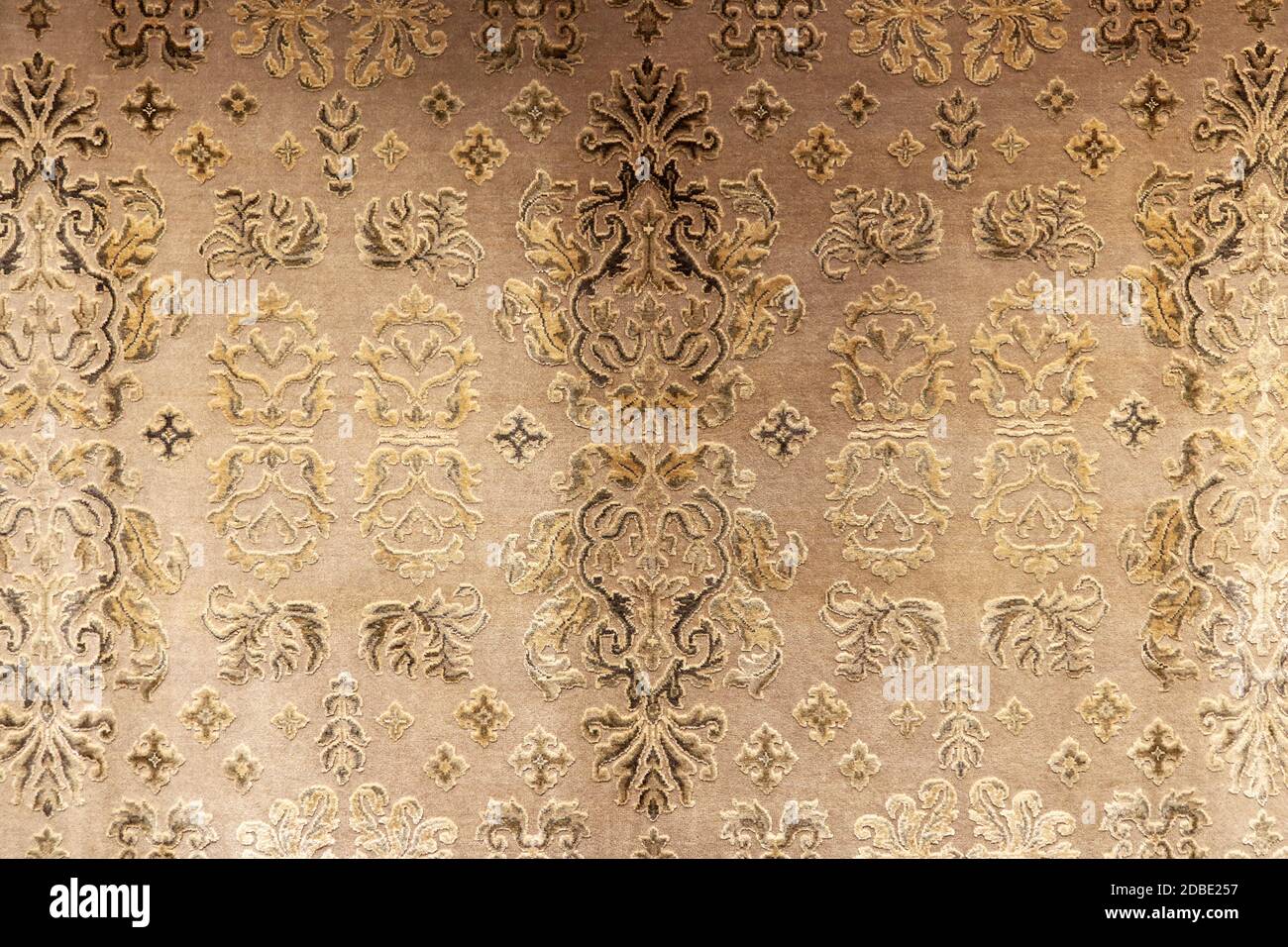 Traditional floor cover design background. Turkish oriental carpet ...