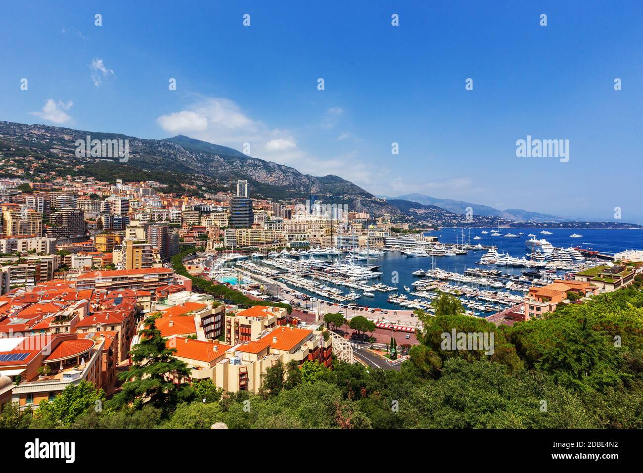 Principality monaco beautiful panoramic hi-res stock photography and ...