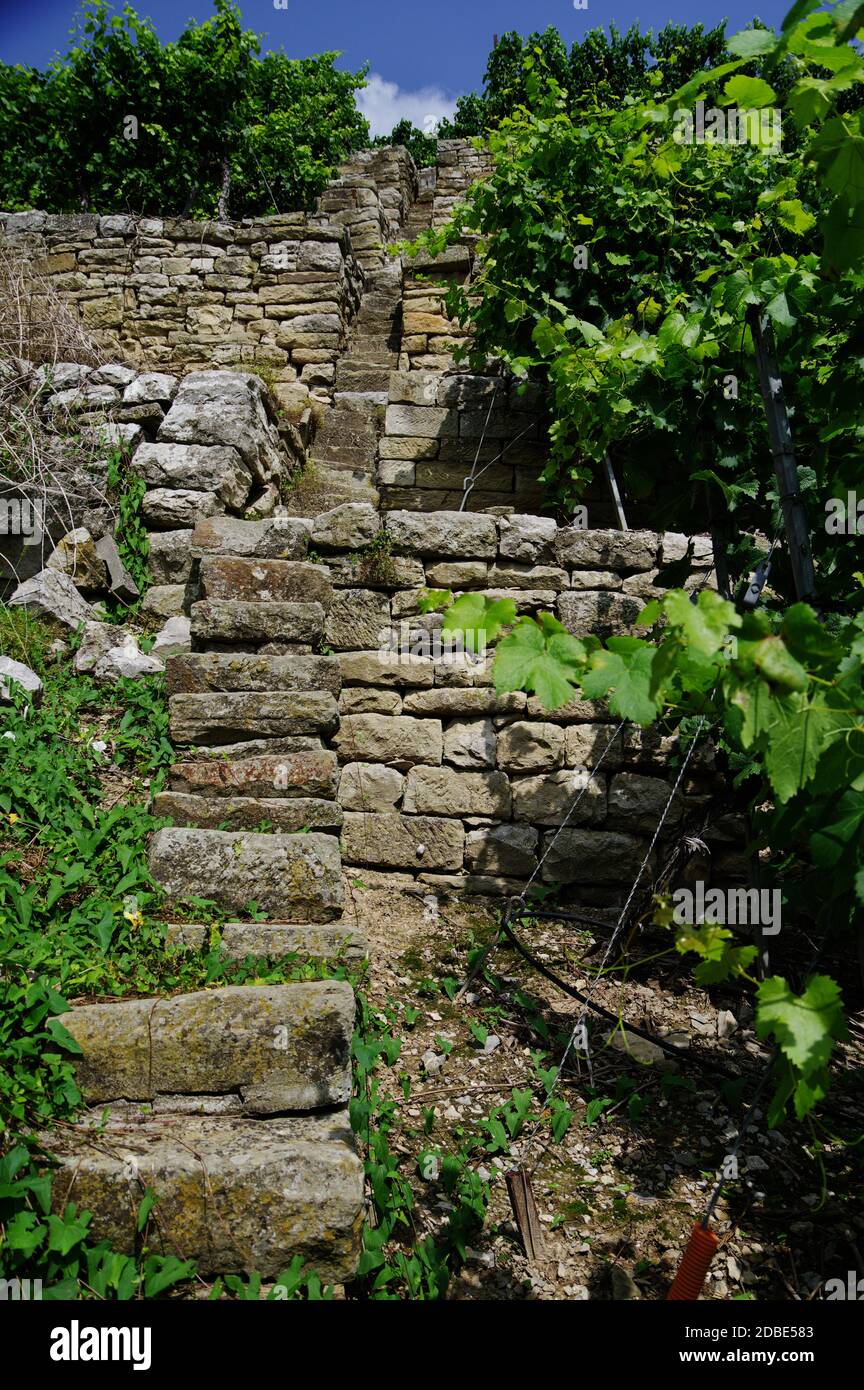 Crooked stone staircase hi-res stock photography and images - Alamy