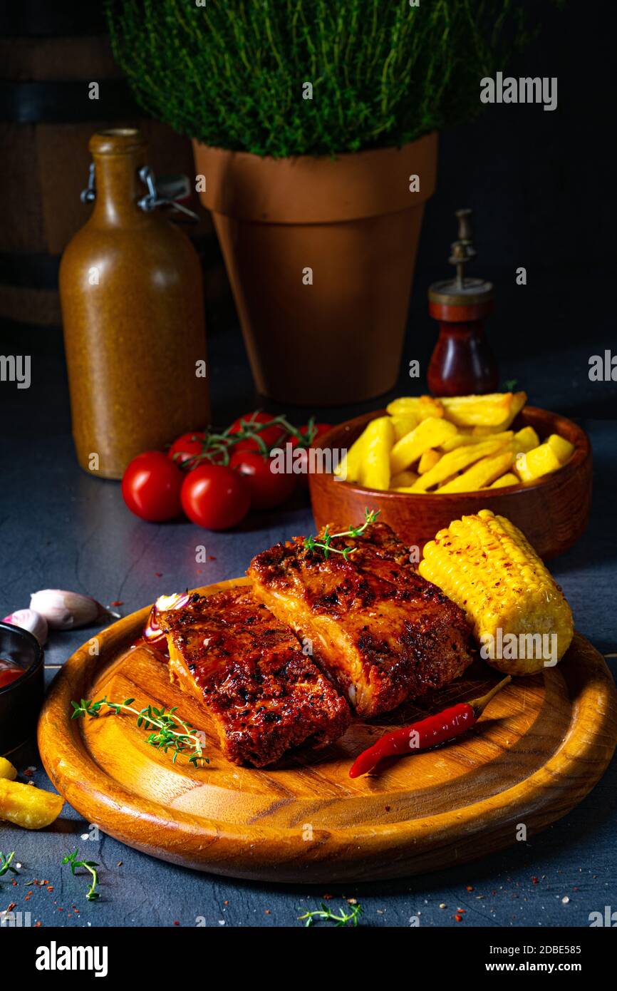 Ribs calf hi-res stock photography and images - Alamy