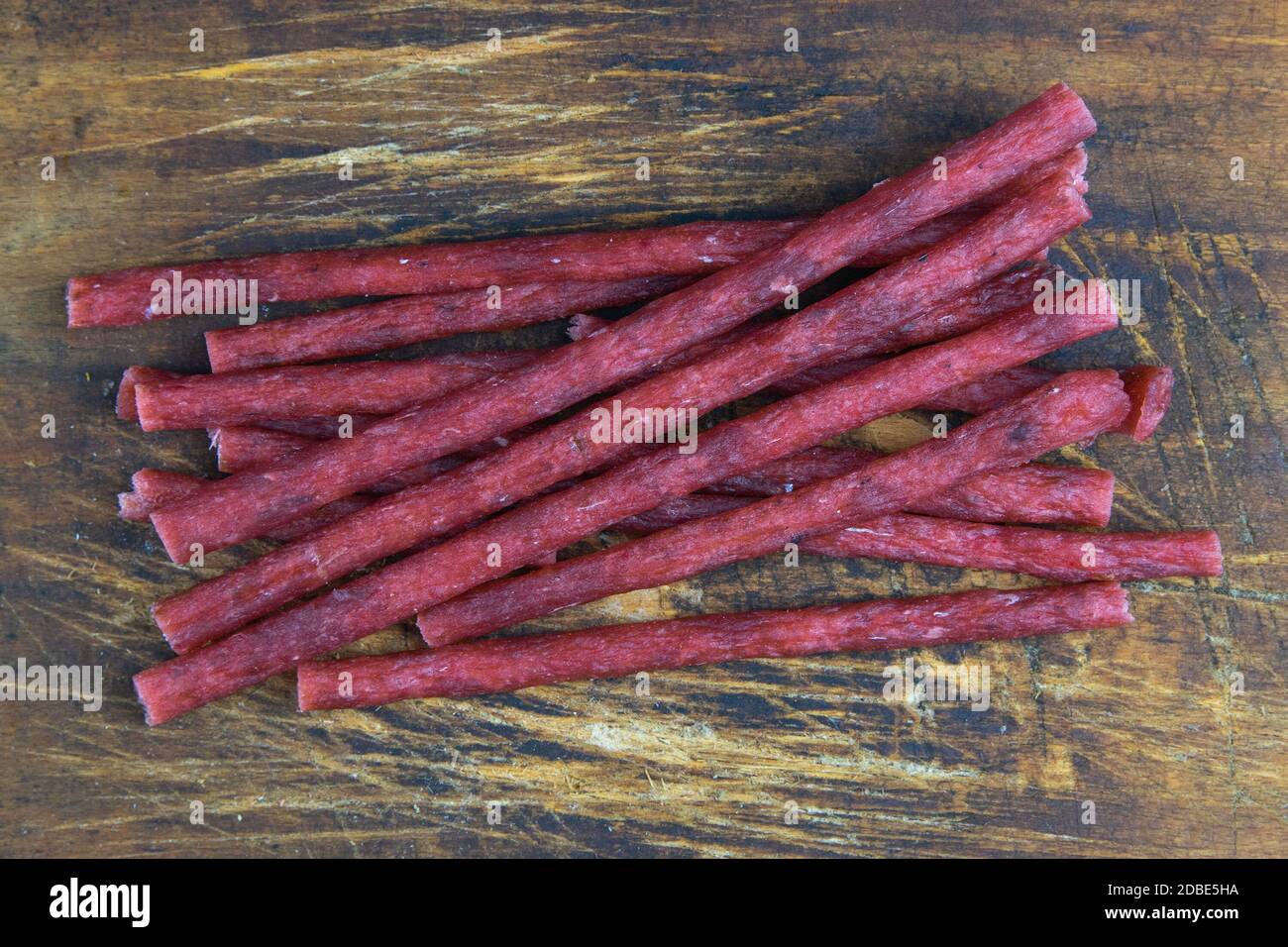 Salmon dry sticks snack hi-res stock photography and images - Alamy