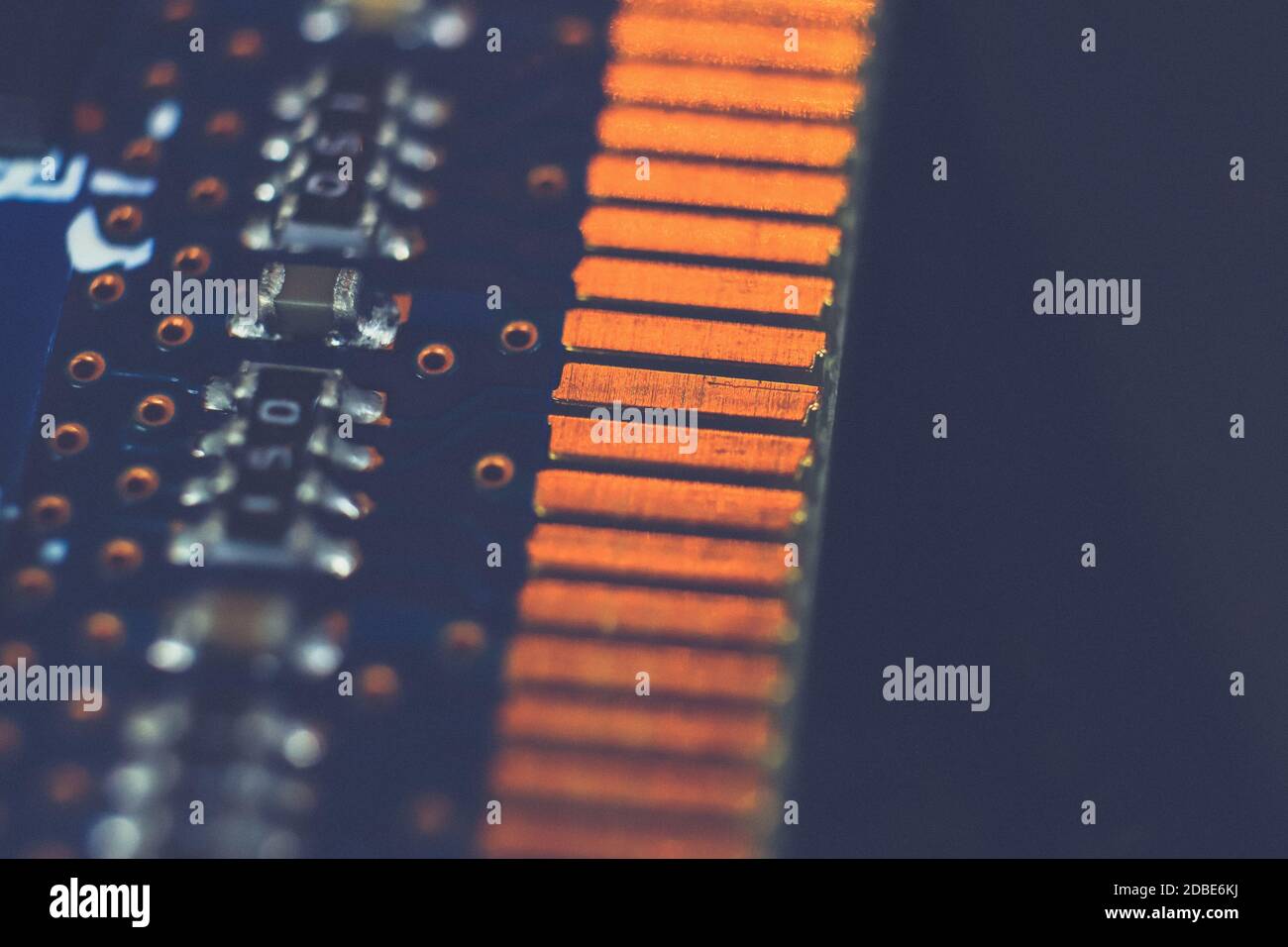 Computer Hardware Macro Closeup Texture Stock Photo - Alamy