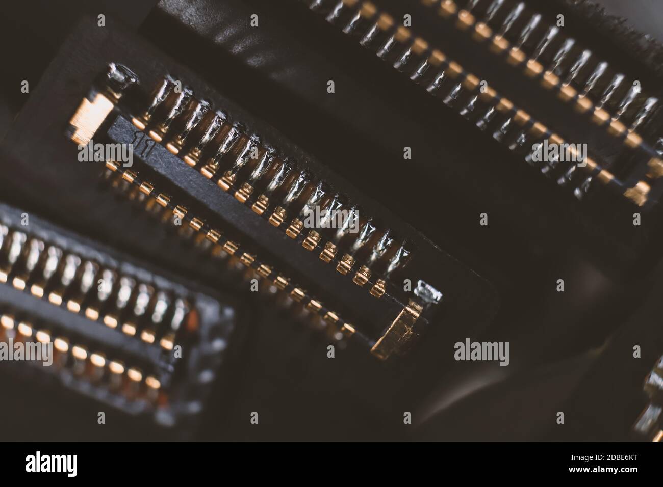Computer Hardware Macro Closeup Texture Stock Photo - Alamy