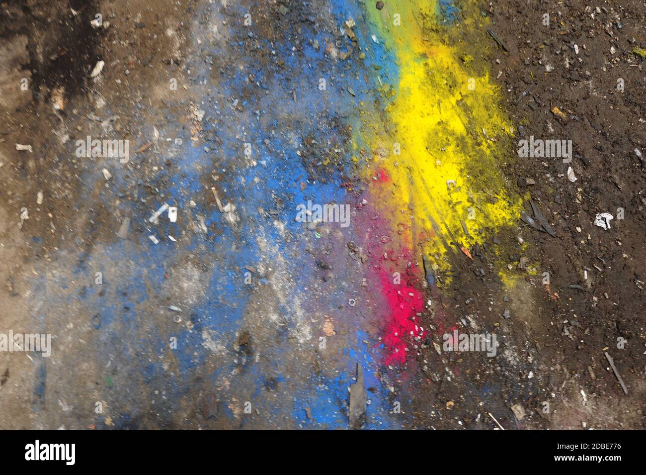 objects and shapes in different colors, colorful arrangement and design ...